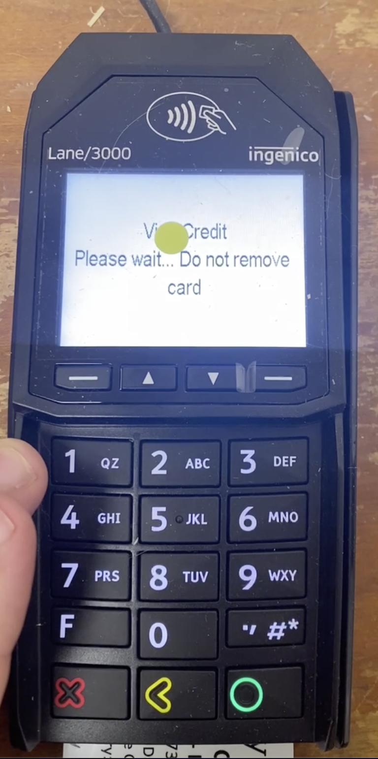 Ingenico Lane 3000 Wired Terminal Setup