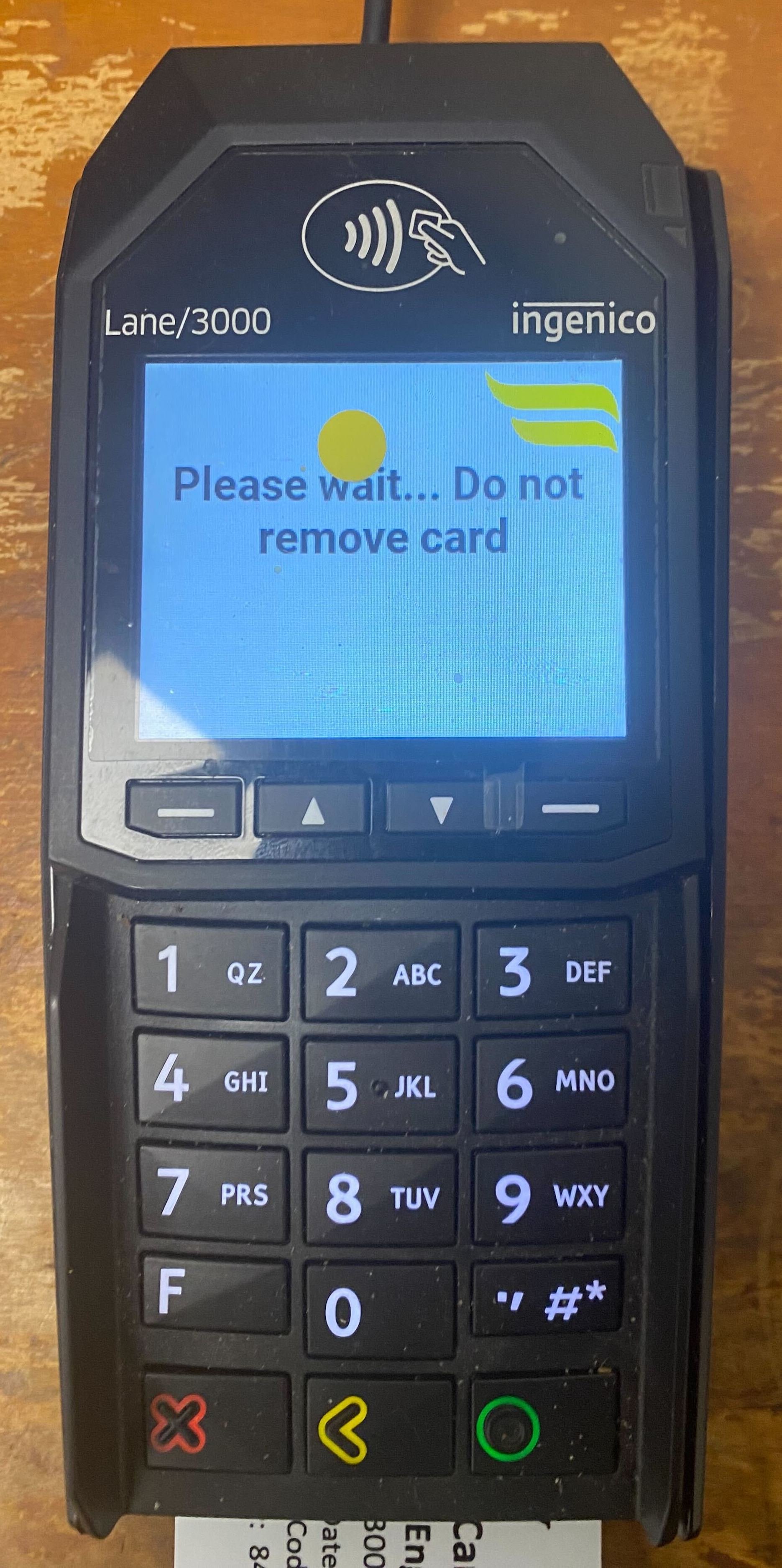 Ingenico Lane 3000 Wired Terminal Setup