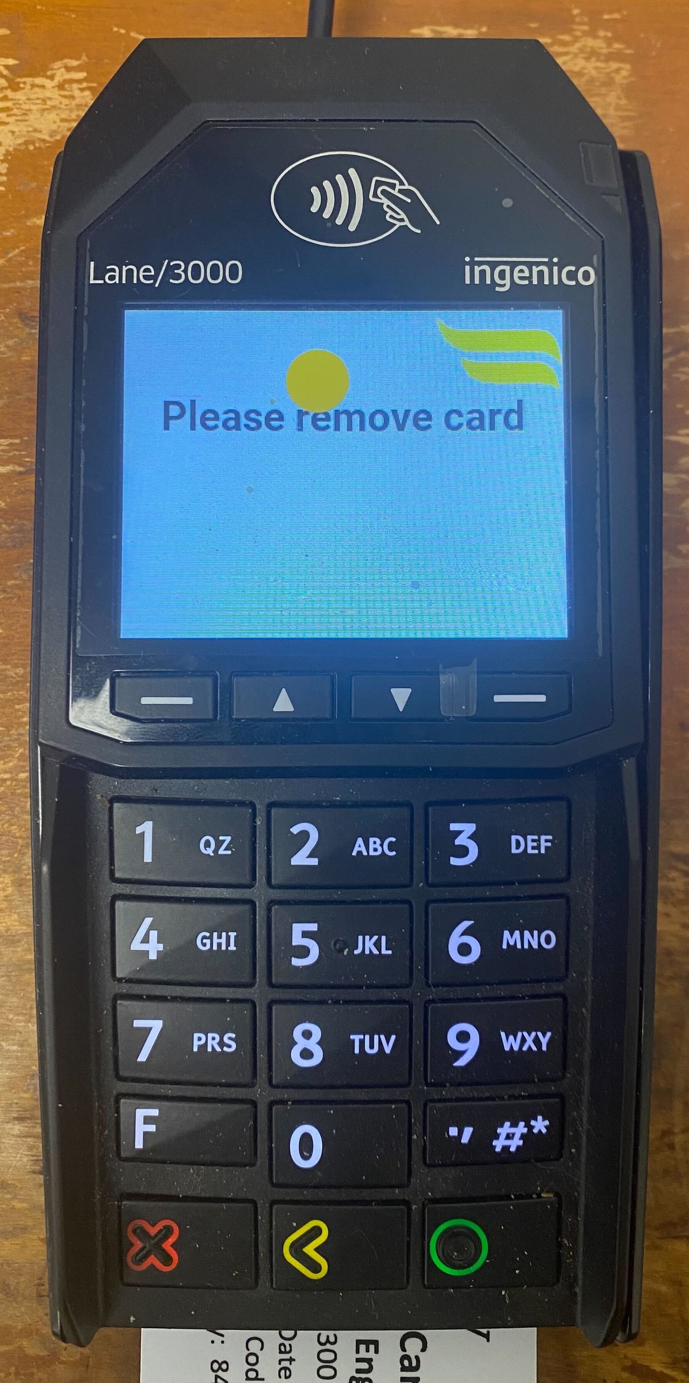 Ingenico Lane 3000 Wired Terminal Setup