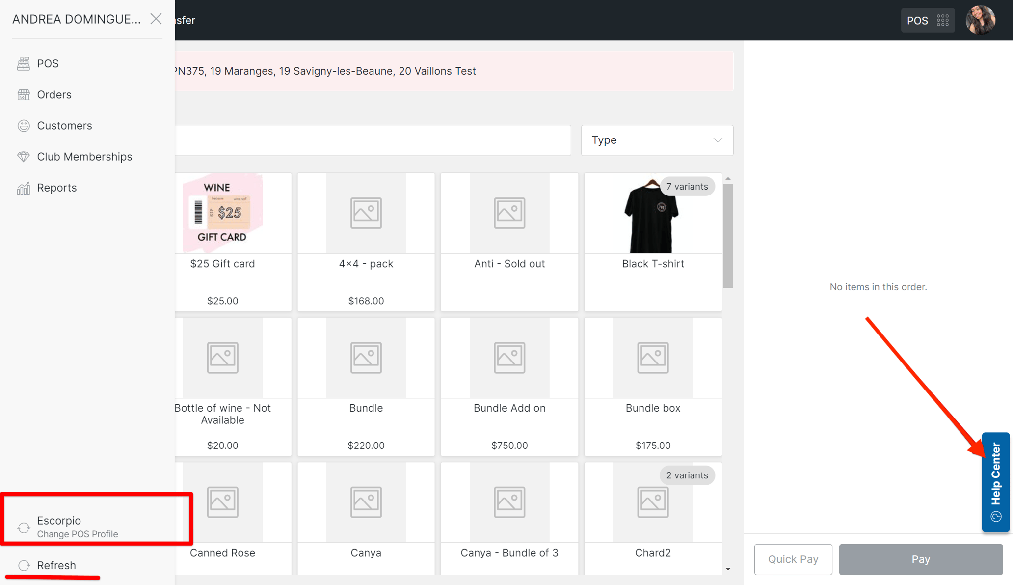 POS: Navigation Overview