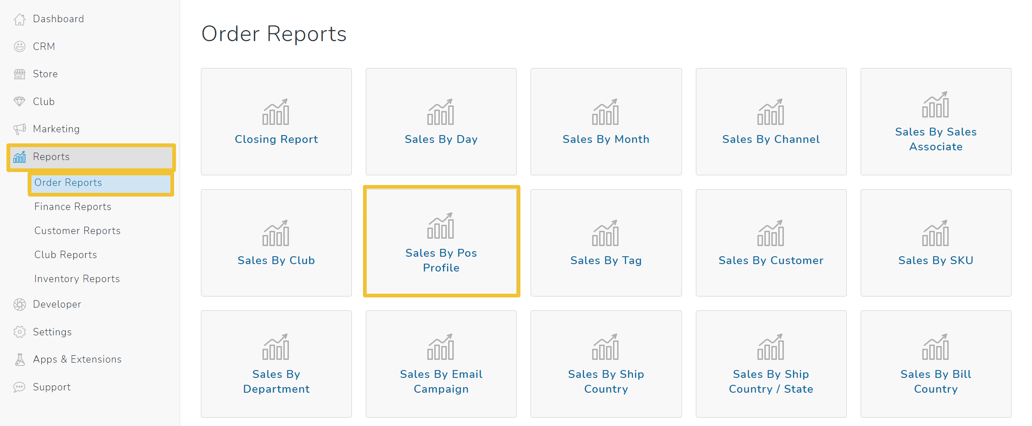 Setting Up POS Profiles