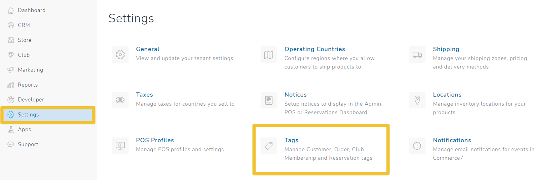 Creating Manual and Dynamic CUSTOMER Tags