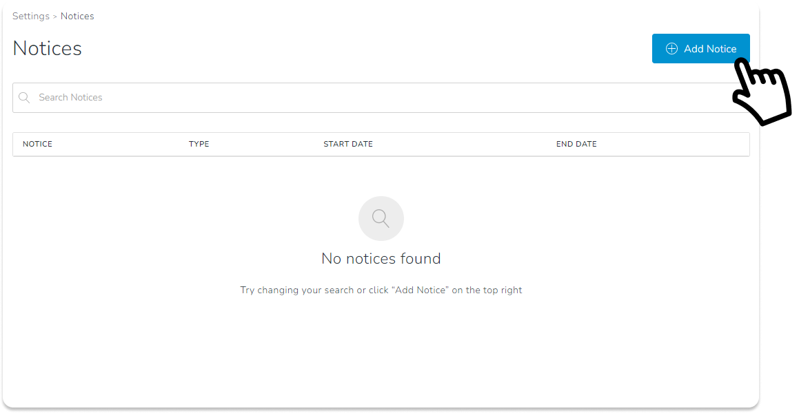 Creating Smart POS Notices