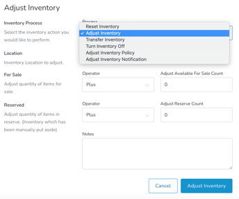 Inventory & Inventory Location Overview & Setup