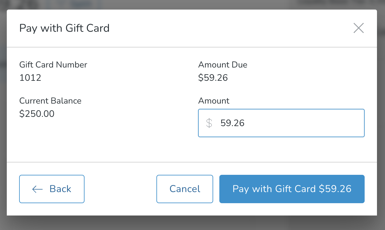 Gift Card Overview: Creating/Redeeming/Managing Gift Cards