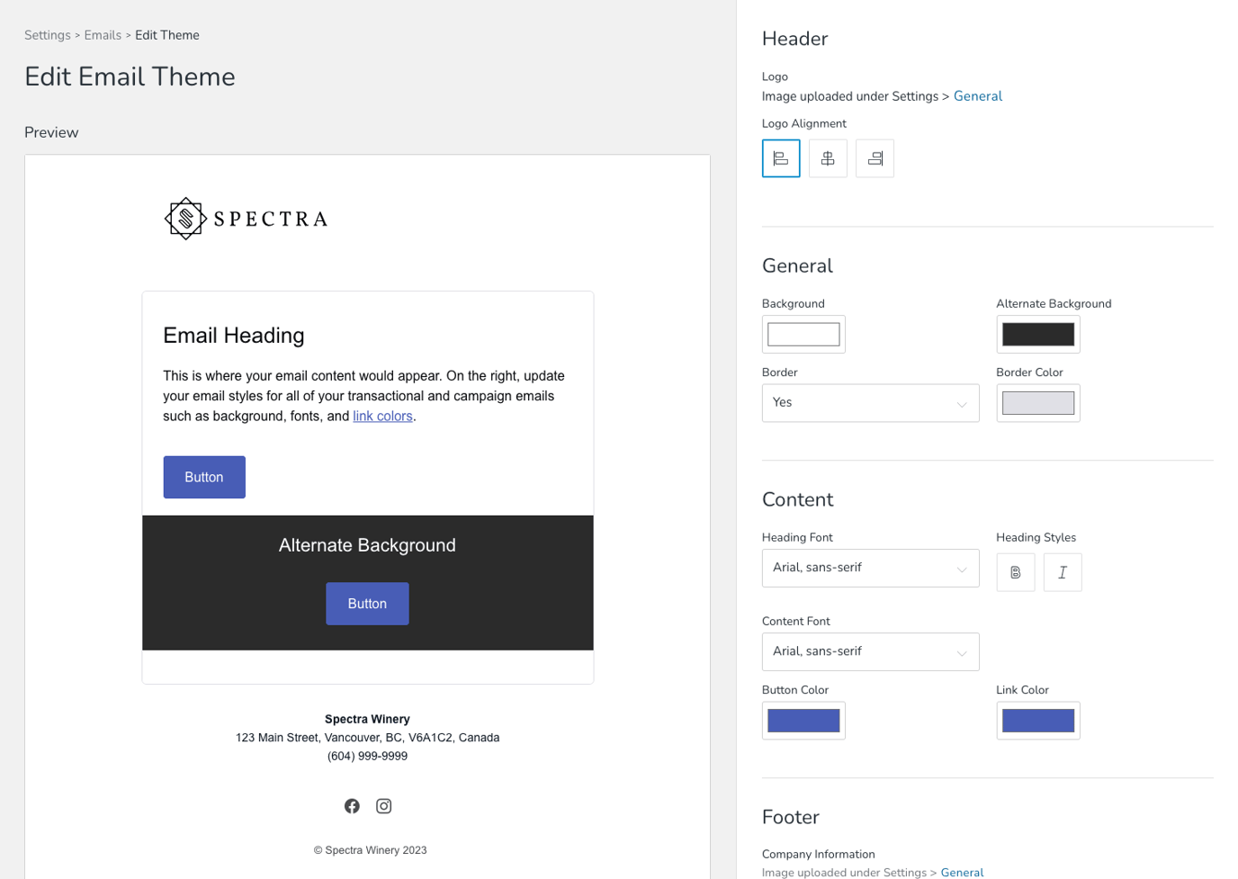 Email Theme Builder