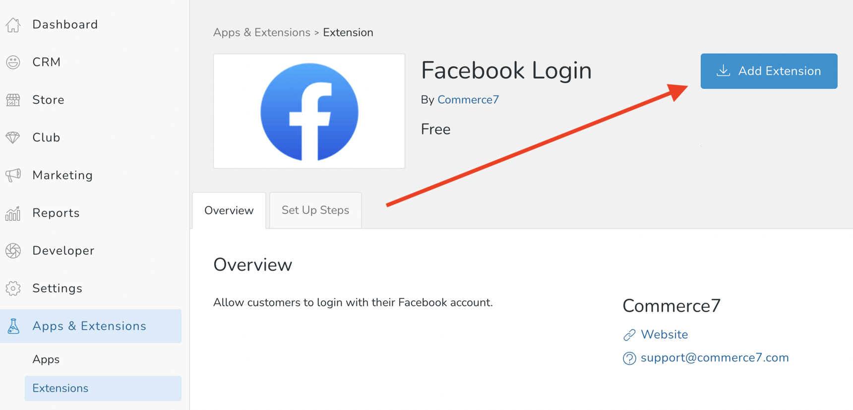 Setting Up Facebook Login