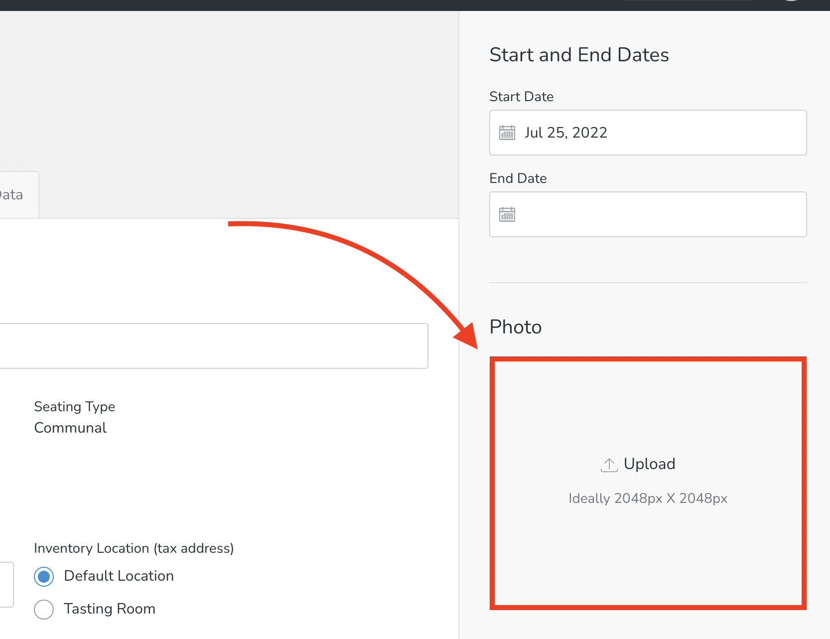 Setting Up Reservation Types