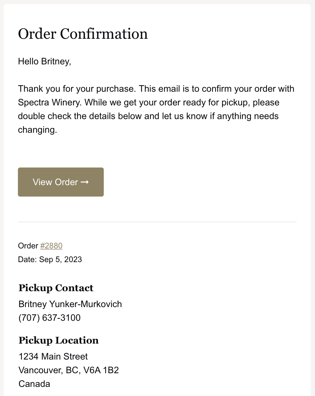 Transaction Emails
