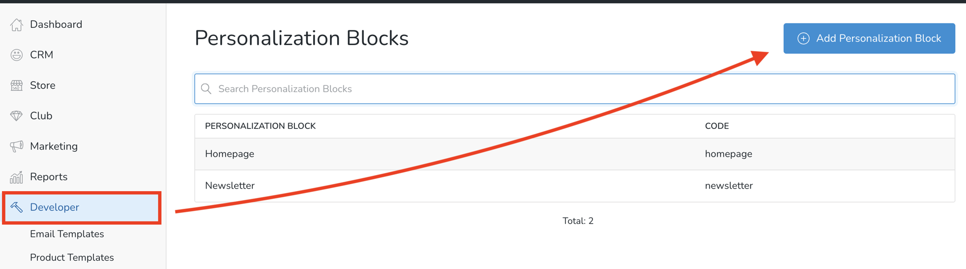 Overview of Personalizations