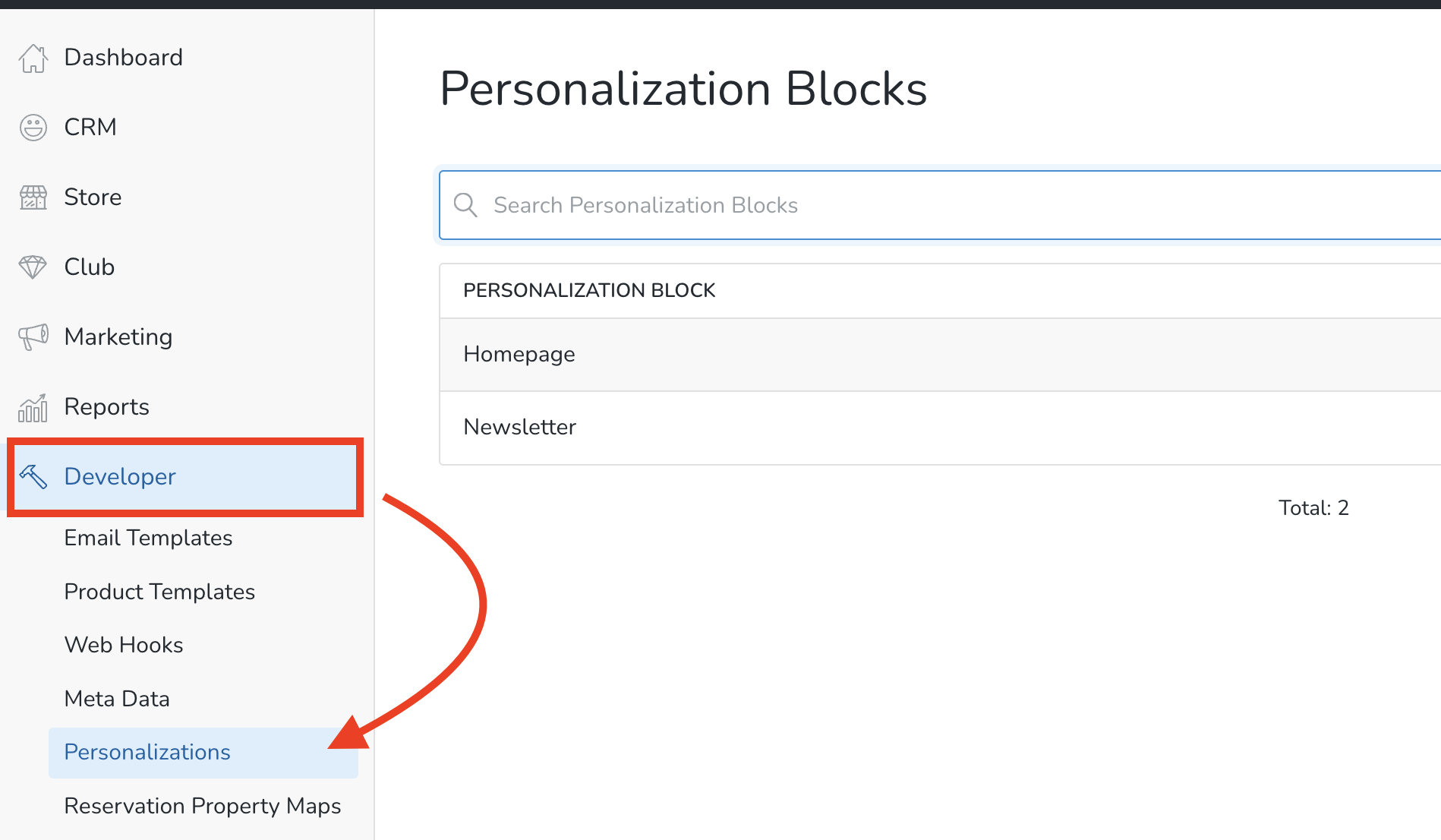 Overview of Personalizations