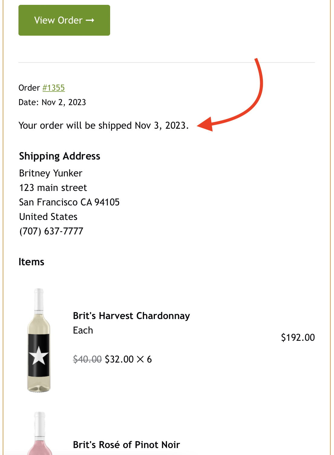 Adding a Requested Ship Date to Club Releases