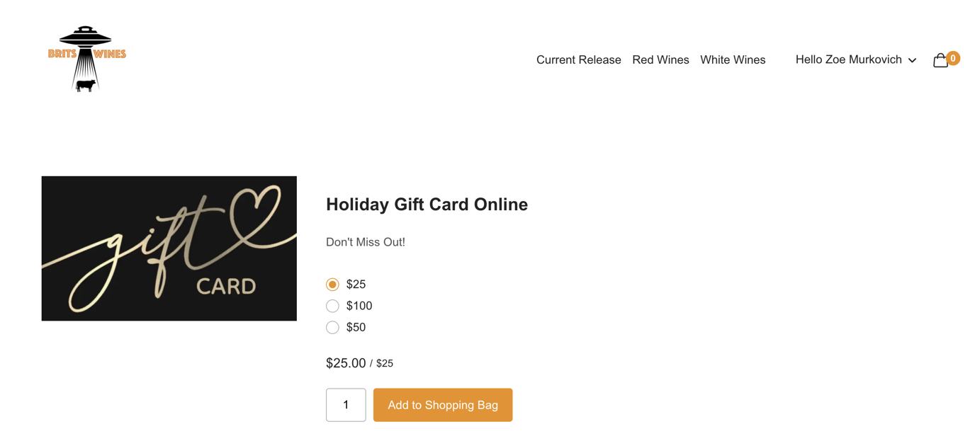 Gift Card Overview: Creating/Redeeming/Managing Gift Cards