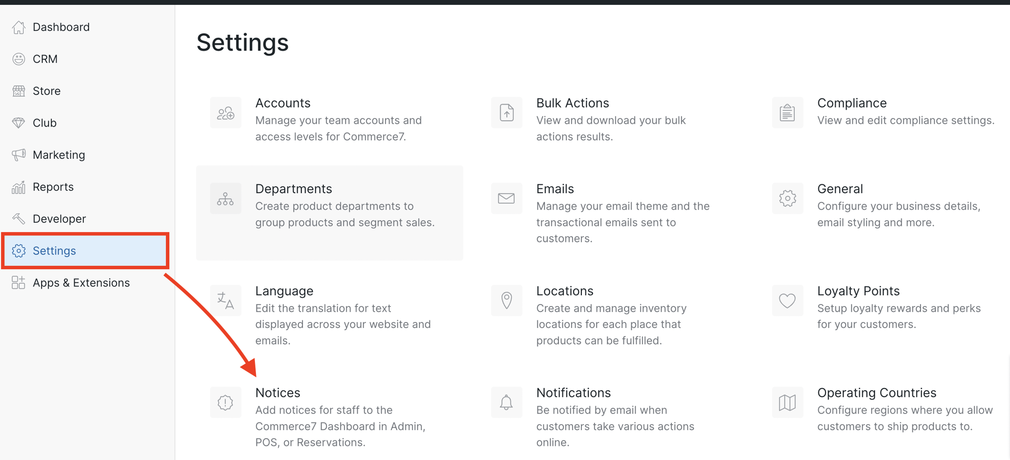 Creating Smart POS Notices
