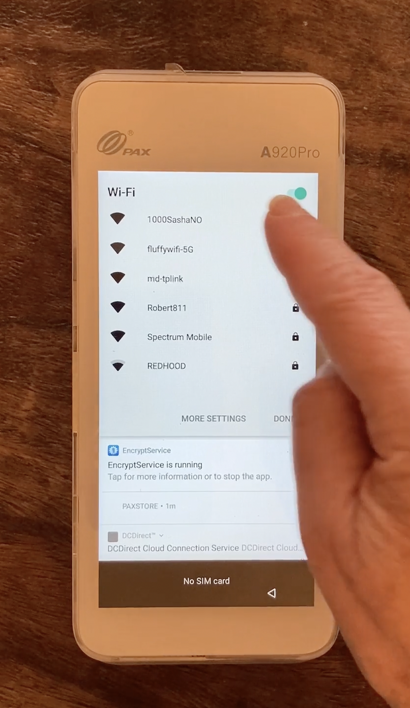 PAX A920Pro POS Device Setup