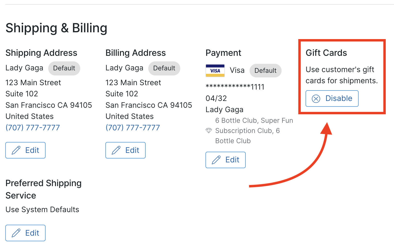 Gifting a Club Membership