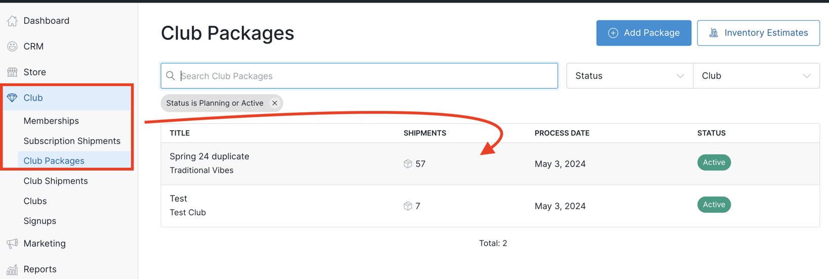 How to Skip a Club Shipment in the Admin Panel