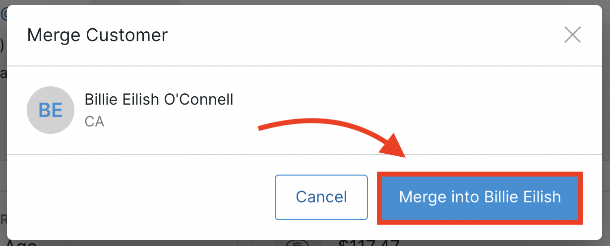 Merging Customer Records