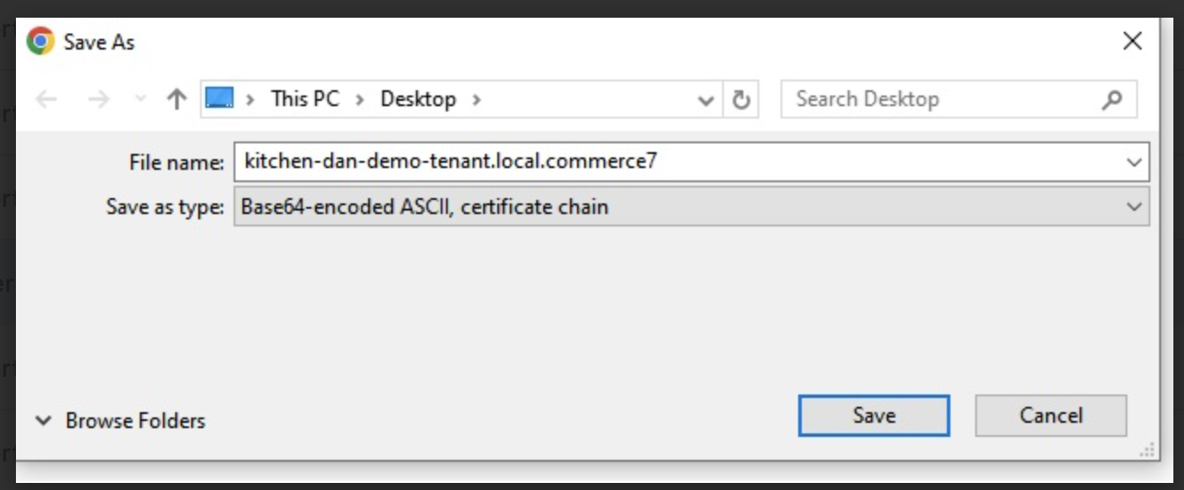 Installing a Self-signed SSL Printer Certificate - Windows