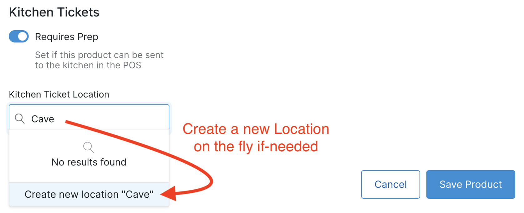 Kitchen Ticket Locations (Restaurant Tools)