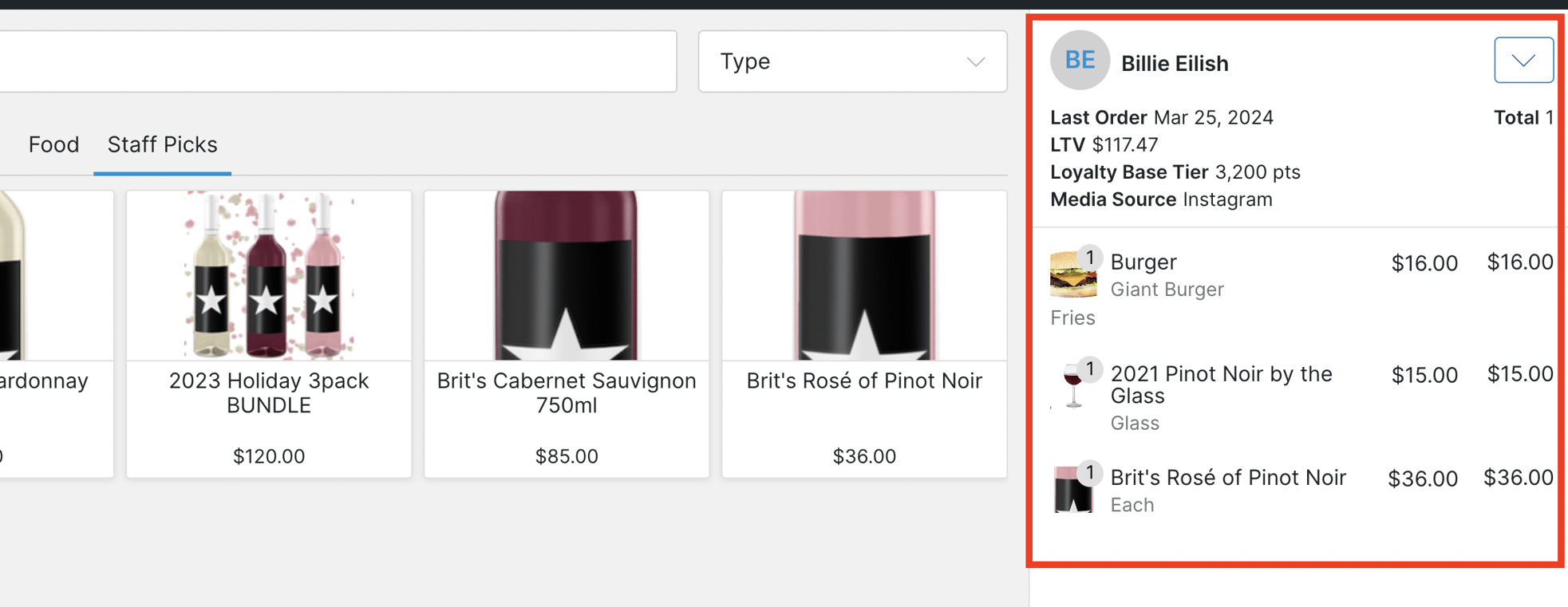 Kitchen Ticket Locations