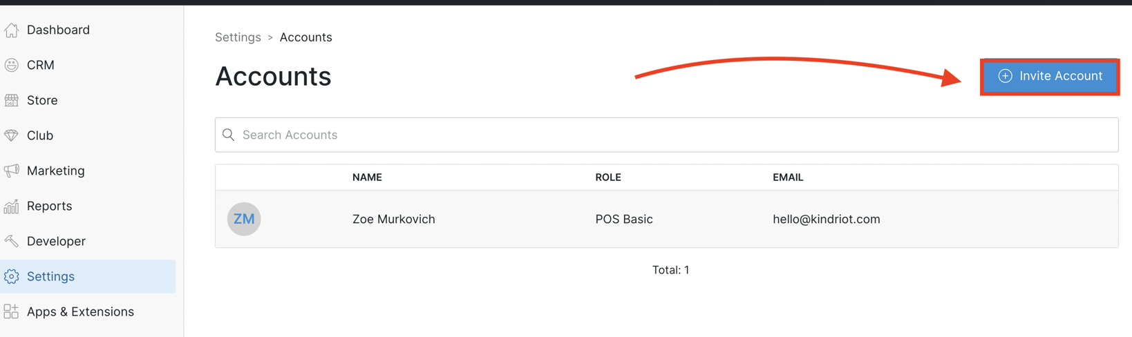 Creating User Accounts for Staff