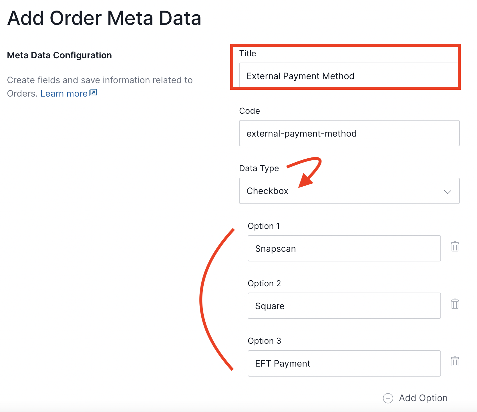 Tracking External Payment Types with Custom Fields and Tags