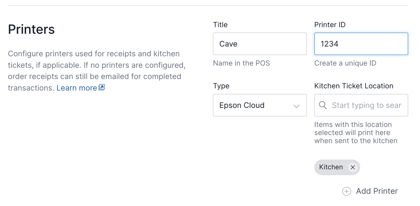Setting Up POS Profiles