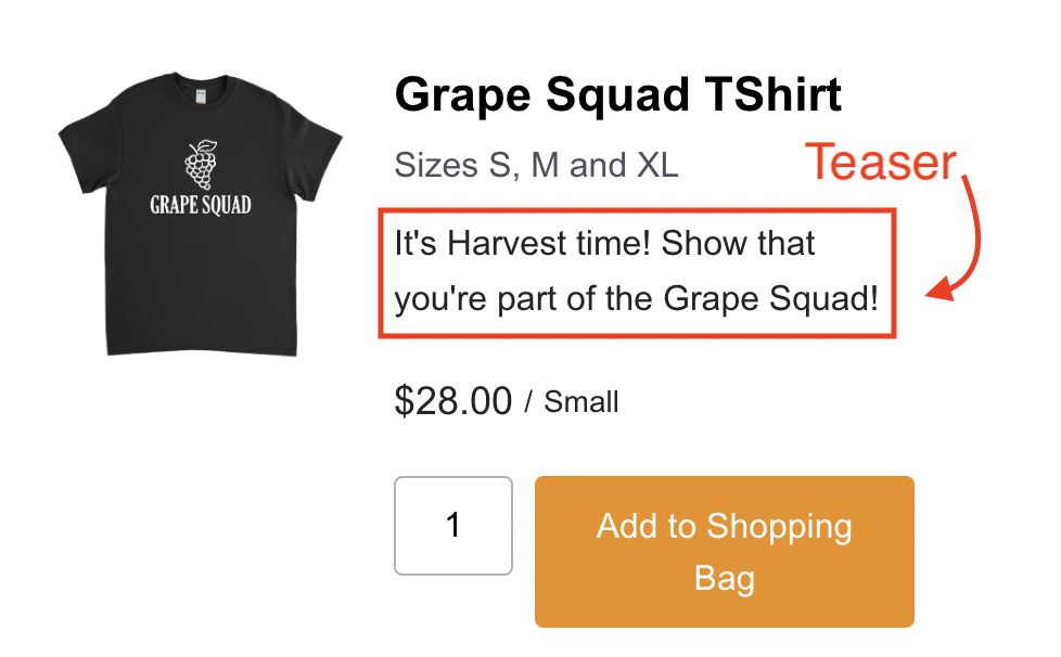 Creating a General Merchandise Product