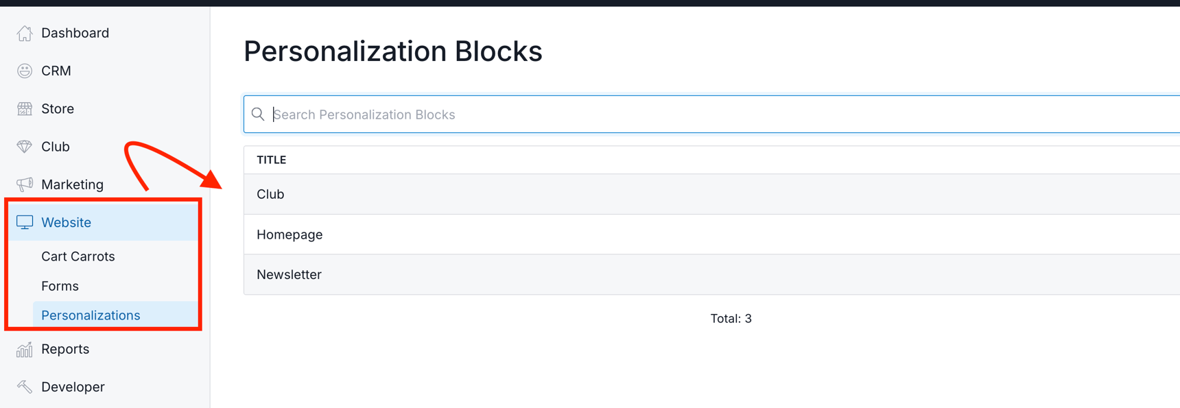 Overview of Personalizations