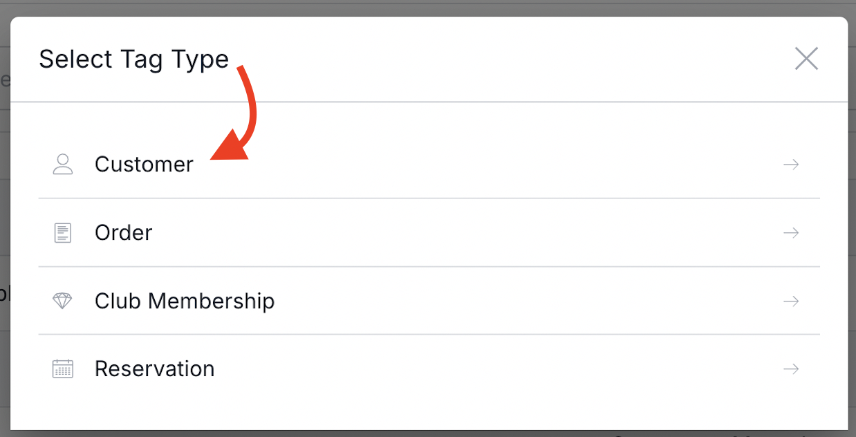 Creating Manual and Dynamic CUSTOMER Tags