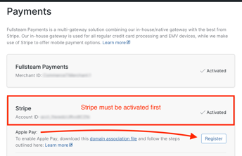 STEP-BY-STEP Setting up your Payment Gateway: USA (Fullsteam Payments + Optional Stripe)