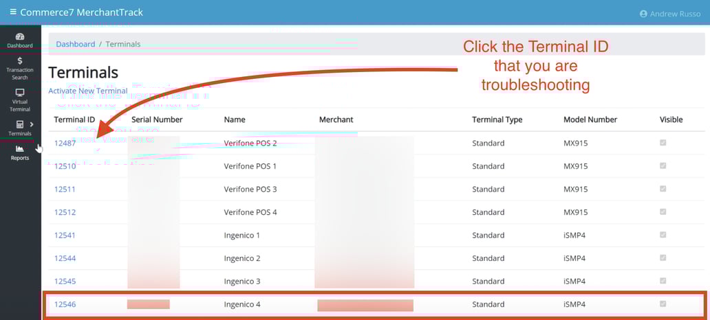 Ingenico Lane 3000 Wired Terminal Setup