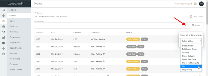 How Do I Create Order Tags?