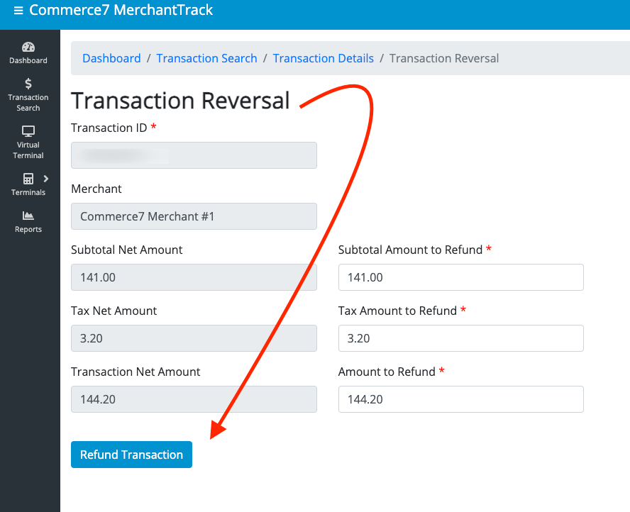 Fullsteam's Merchant Track Portal (Extended Fullsteam Payments Reporting + Virtual Terminal)