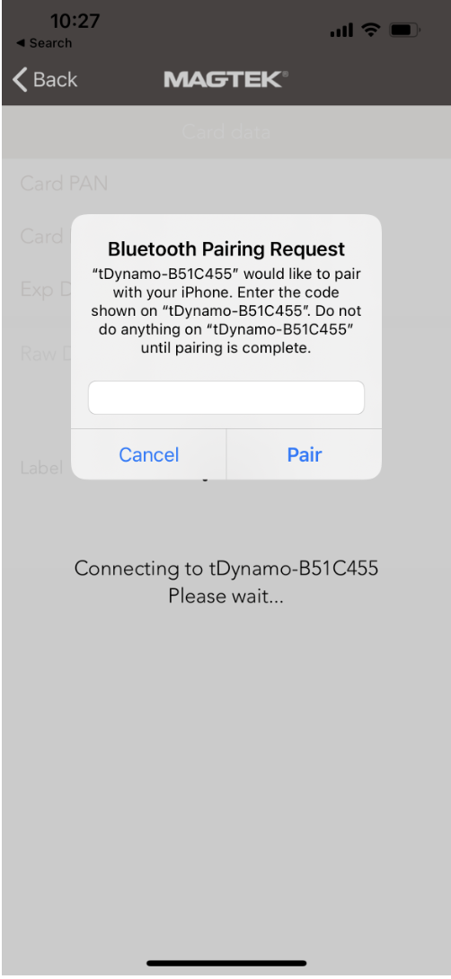tDynamo Payment Terminal Setup & Workflow