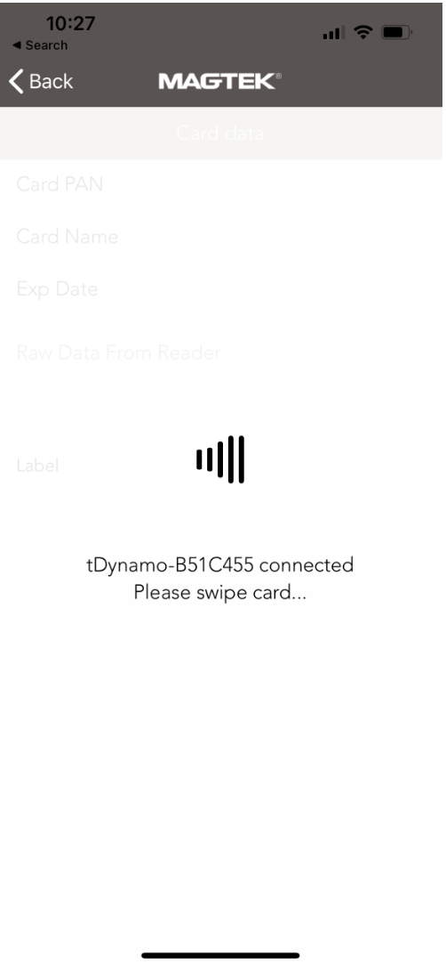 tDynamo Payment Terminal Setup & Workflow