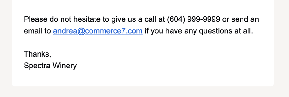 Transaction Emails