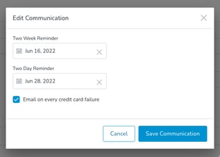 Automatic Club Emails