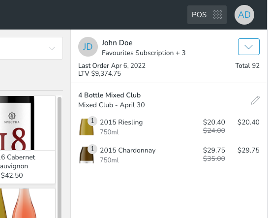 POS: Marking POS Order in Lieu of Club Shipment