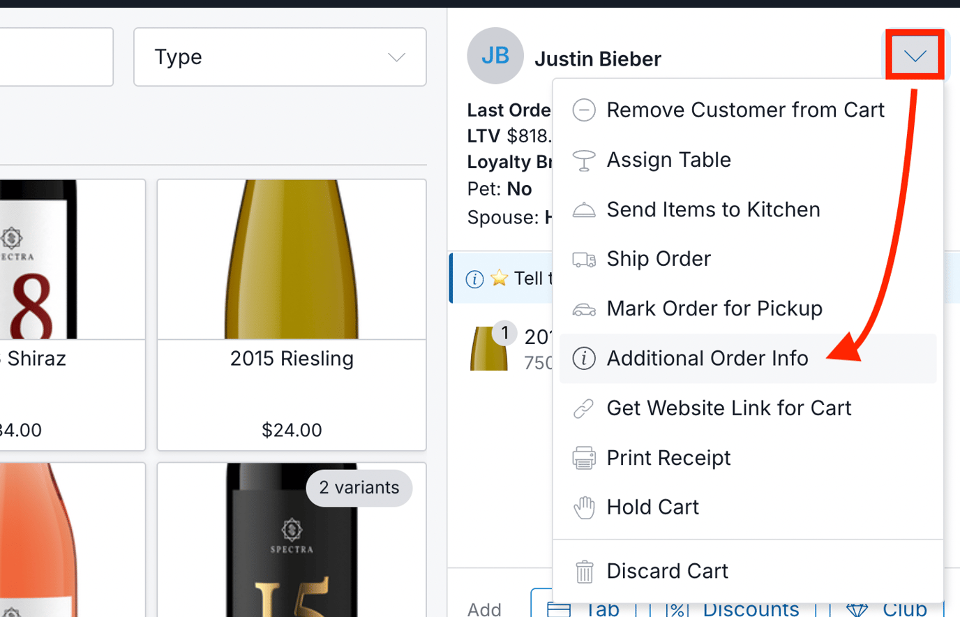 Creating & Assigning Sales Attributes to Orders