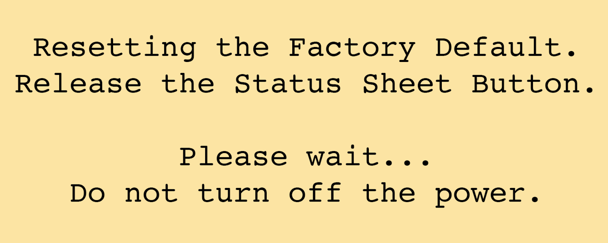 Step 1: Factory Resetting the Printer (Epson TM-T88VII Printers)