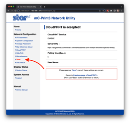 Receipt Printer/Printing Options