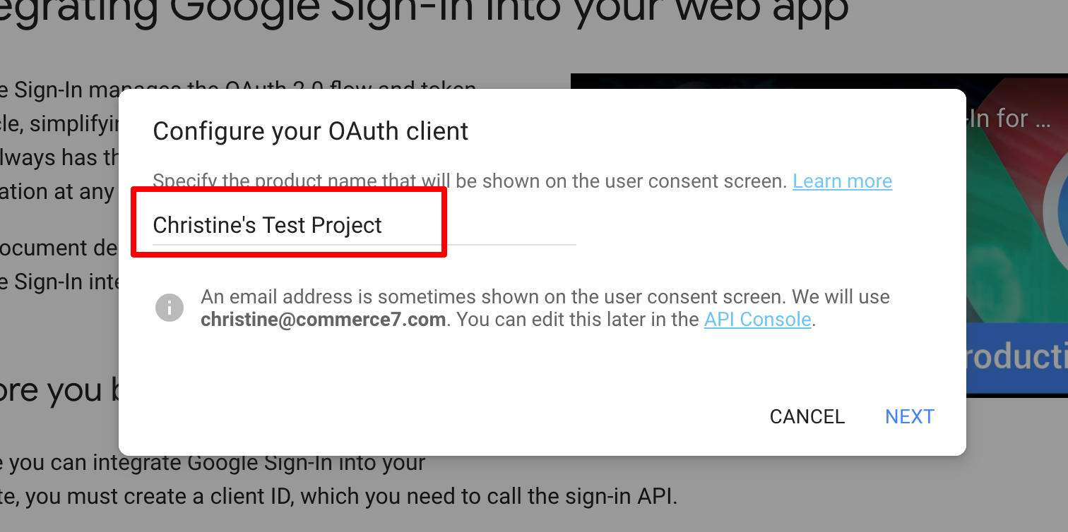 How Do I Setup Google Login?
