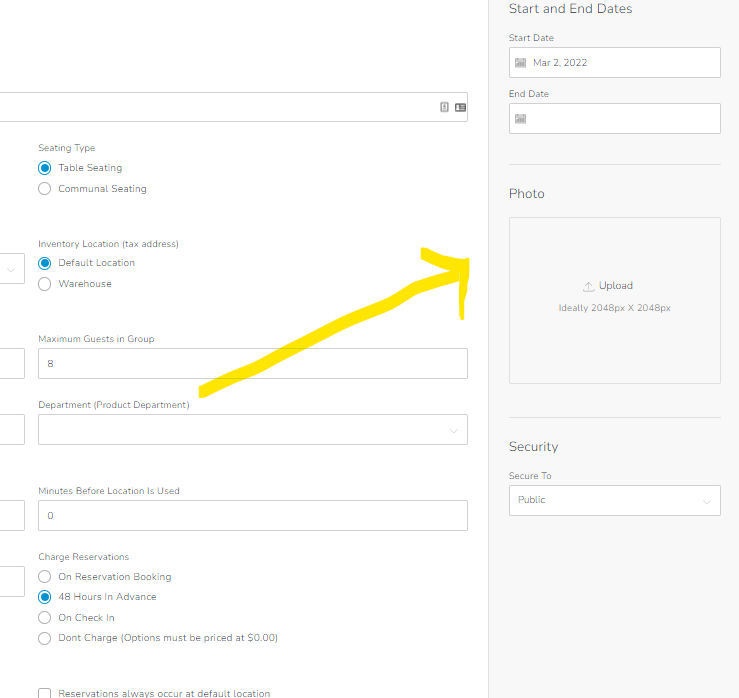 How Do I Set Up Reservations Types?